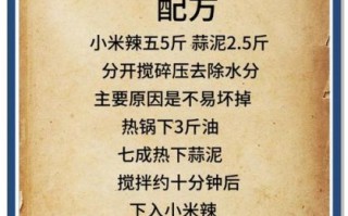 自制牛肉辣酱怎么做_牛肉辣酱配方比例