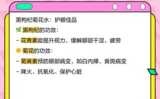 黑枸杞菊花茶的功效与作用_长期喝有什么好处