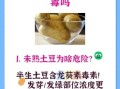 土豆没熟吃了会中毒吗_没熟的土豆吃了会怎样