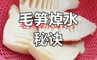 毛竹笋要不要焯水_焯水后苦味还在吗