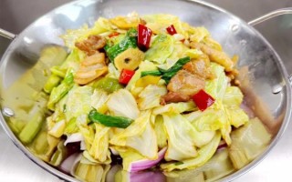 干锅包菜怎么炒才脆_正宗做法窍门