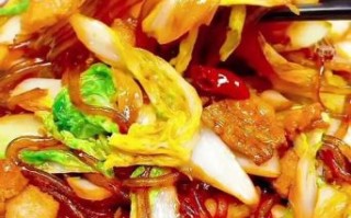 醋溜白菜粉条怎么做_醋溜白菜粉条的家常做法