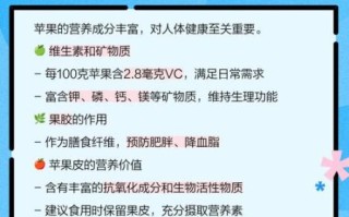 苹果的营养价值有哪些_吃苹果对身体有什么好处
