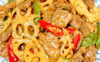 藕的做法怎么做好吃_家常藕片炒肉技巧