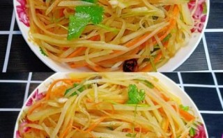 凉拌土豆丝放什么调料_土豆丝怎么凉拌才脆爽