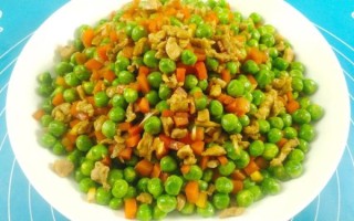 肉末炒豌豆怎么做_肉末炒豌豆的营养价值