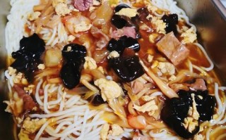 天津打卤面怎么做_打卤面卤汁怎么调