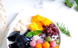 芋圆烧仙草图片大全大图_芋圆烧仙草做法图解