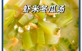 烧冬瓜汤的家常做法_冬瓜汤怎么做好喝