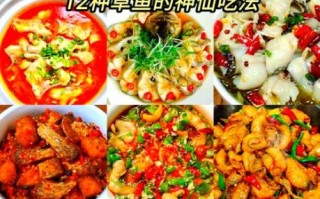 草鱼一鱼八吃怎么做_草鱼八种经典吃法