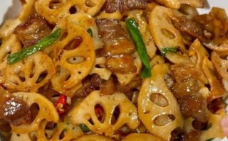 莲藕炒肉怎么做_莲藕炒肉的家常做法大全