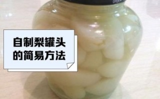 自制冰糖梨罐头怎么做_冰糖梨罐头保存多久