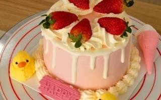 自制生日蛋糕简易造型_不用裱花也能做