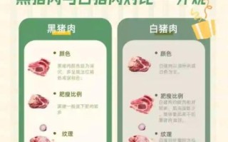 黑猪肉和白猪肉的区别_哪个更好吃