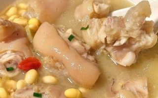 黄豆炖猪蹄汤的做法窍门_黄豆炖猪蹄汤怎么做好吃