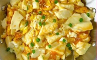 鸡蛋炒豆腐怎么做_鸡蛋炒豆腐先放哪个