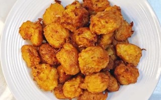 炸素丸子怎么做才酥脆_家常做法视频教学