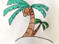椰子树简笔画怎么画_椰子树简笔画视频教程