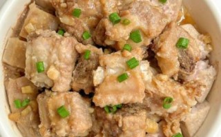 香芋蒸排骨怎么做_蒸多久才软糯