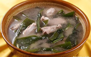 大骨头炖海带怎么做_海带炖多久才软烂