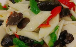 山药炒木耳怎么做好吃_山药炒木耳的家常做法