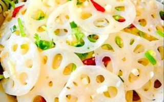 凉拌莲菜怎么做酸甜_莲菜焯水几分钟口感脆