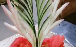 西瓜皮拉花走刀图步骤_新手怎么画