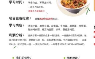 重庆小面培训哪家正规_如何判断正规机构