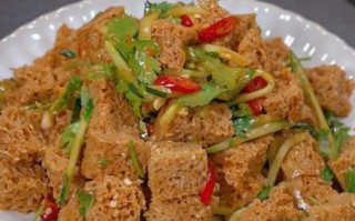麻酱面筋怎么做_麻酱面筋的做法大全