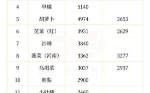 胡萝卜素含量高的食物排名_哪些蔬菜最护眼