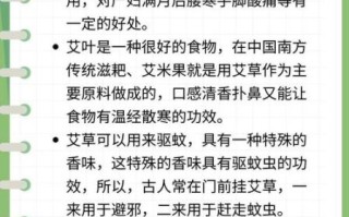 艾草哪些人不能吃_艾草禁忌人群