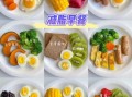 增肌减脂餐食谱一日三餐_如何安排