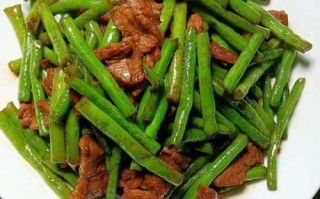 豇豆角怎么做好吃_豇豆角炒肉的家常做法