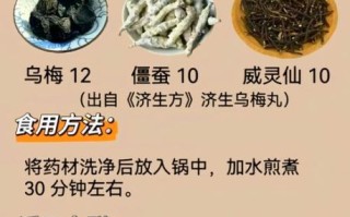 乌梅汤的做法和功效_乌梅汤配方剂量是多少