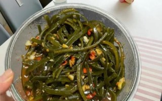 凉拌海带丝怎么做好吃_海带丝焯水几分钟