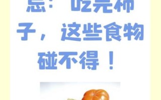 吃柿子不能吃什么水果_吃柿子后多久能吃香蕉