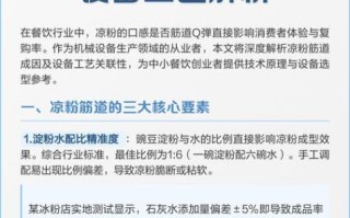 凉粉怎么做筋道_凉粉不筋道的原因