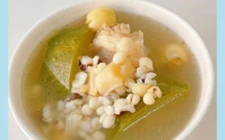 冬瓜薏仁排骨汤的功效_孕妇可以喝吗