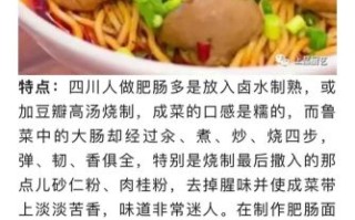 肥肠面怎么做好吃_肥肠面最正宗的做法
