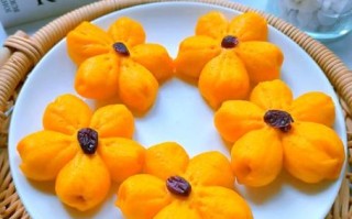 南瓜花样馒头怎么做_南瓜花样馒头配方比例