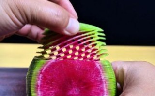 蓑衣刀法胡萝卜怎么切_蓑衣刀法胡萝卜切法图解