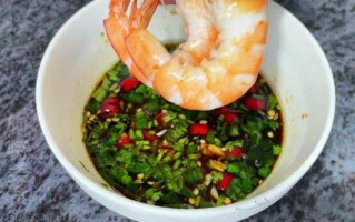 清水煮虾的蘸料怎么做_清水虾蘸什么料汁好吃