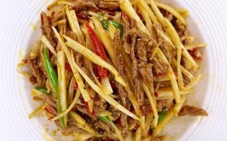 生姜炒肉怎么做_生姜炒肉的家常做法