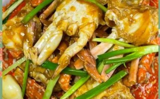 姜葱炒螃蟹怎么做_姜葱炒螃蟹家常做法