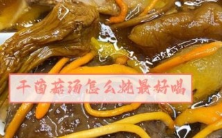煲干菌汤的做法大全集_干菌汤怎么煲才鲜