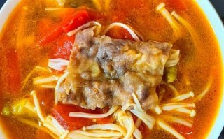 酸汤肥牛金针菇怎么做_酸汤肥牛金针菇做法视频