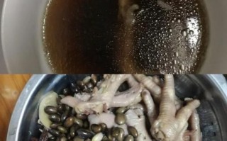 黑豆鸡脚汤的做法_黑豆鸡脚汤的功效与禁忌