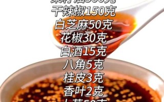 香辣红油怎么做_正宗川味红油配方