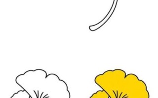 银杏树简笔画怎么画_银杏树图片简笔画步骤