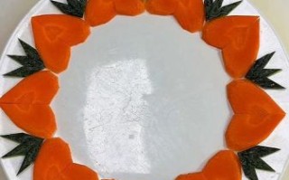 胡萝卜摆盘花样图片_怎么切出高级感